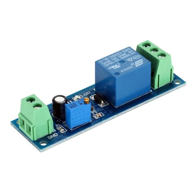 NE555 Delay Monostable Switch Module 12V With optocoupler - compoindia.com